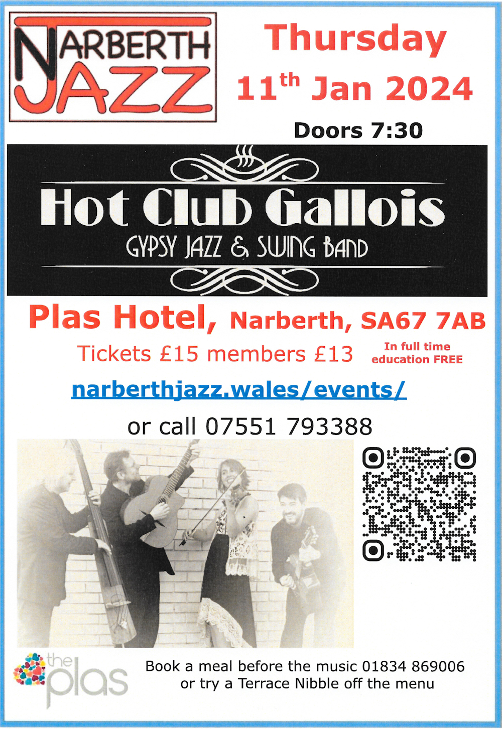 Narberth Jazz | Jazz in West Wales