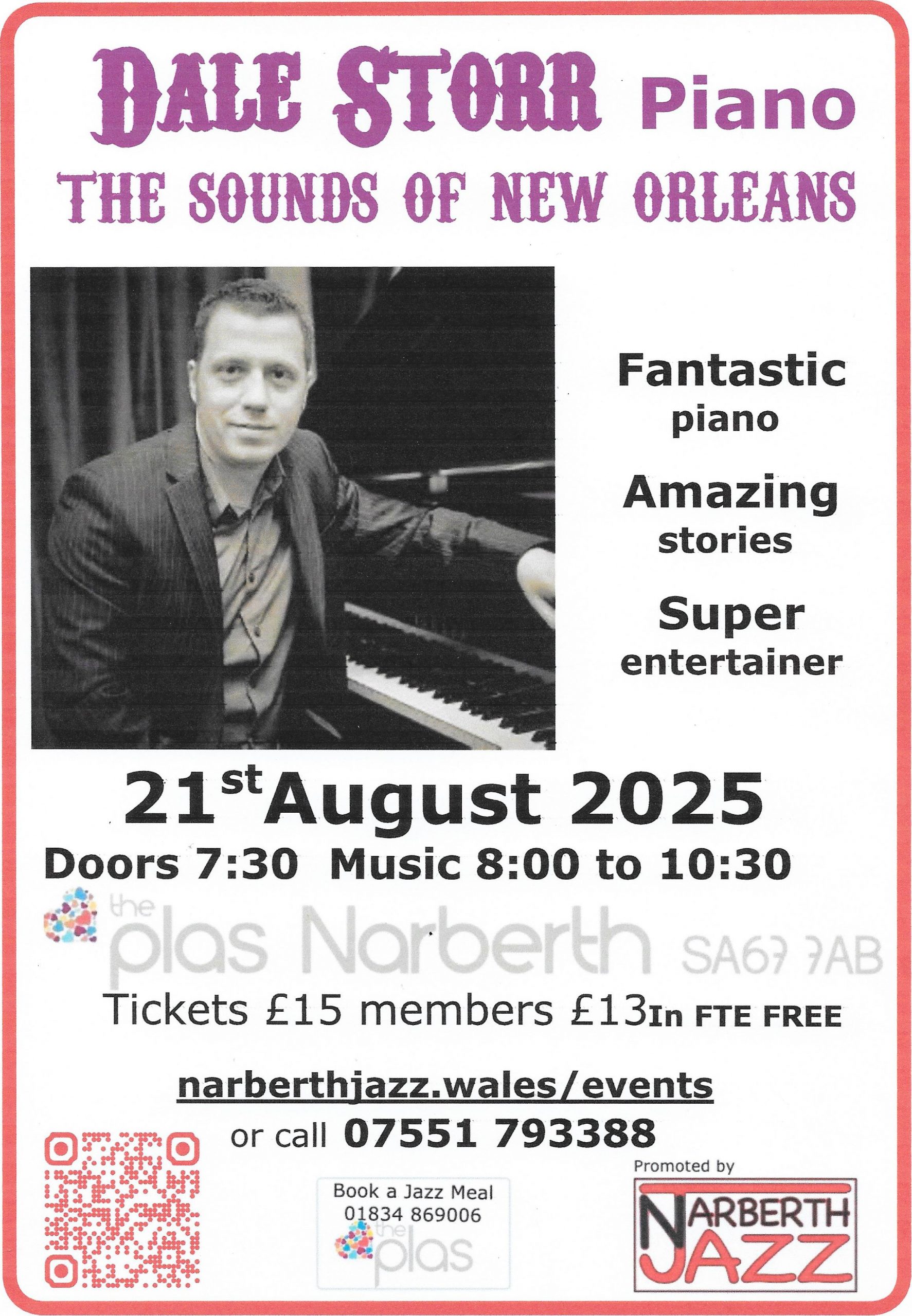 Dale StorrNarberth Jazz